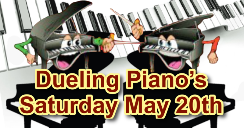 DUELING PIANOS Sing-Along Fun On Saturday May 20th - Tickets and Event ...